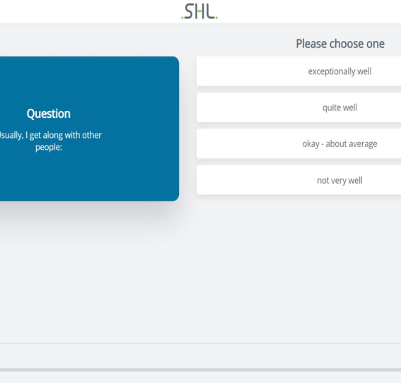 Exemples de Questions | SHL Direct France
